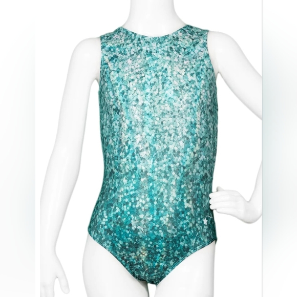 Destira | Other | Destira Glitter And Glitz Mint Leotard Size Xs 45 ...